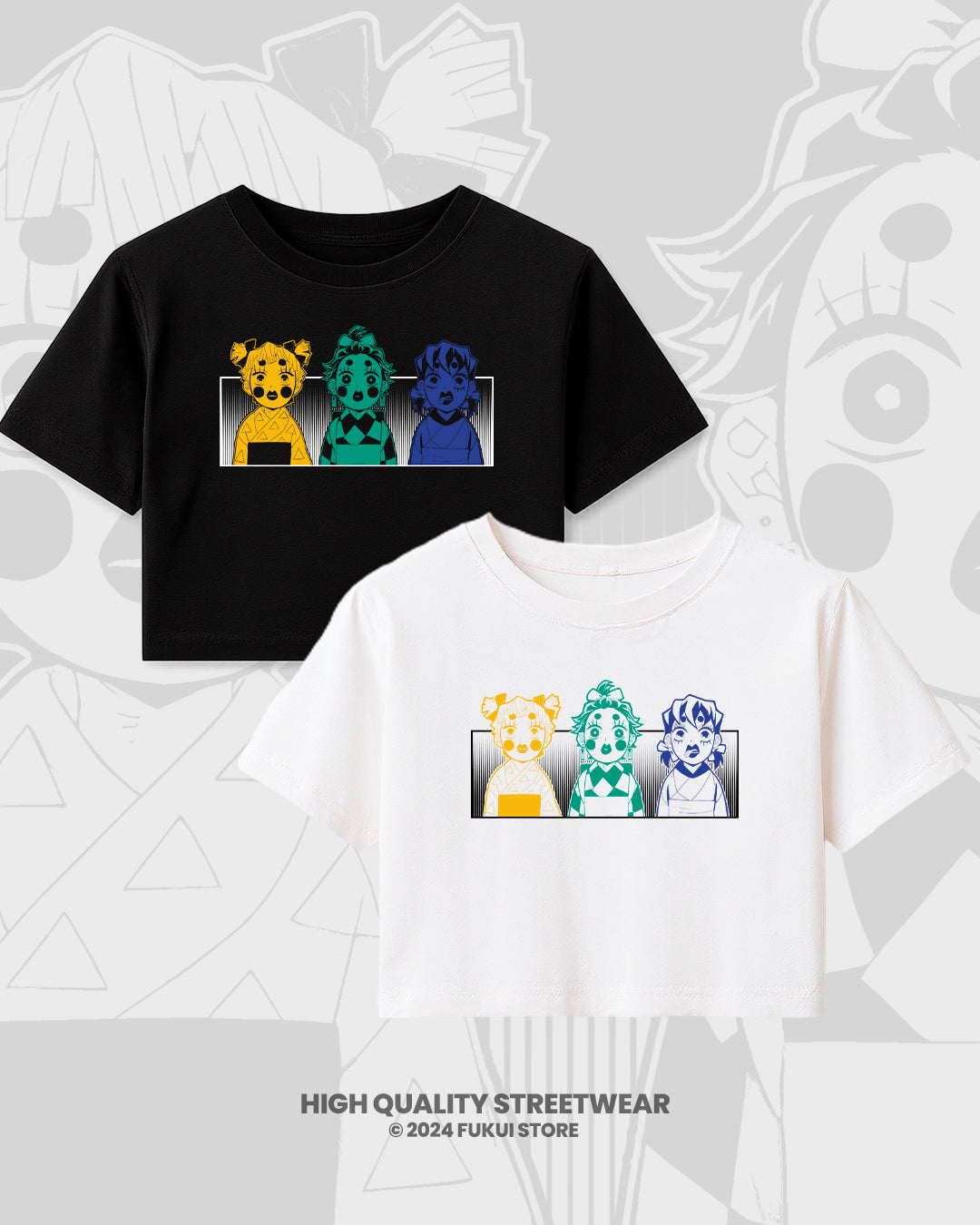 Crop Top Demon Slayer – FUKUI STORE
