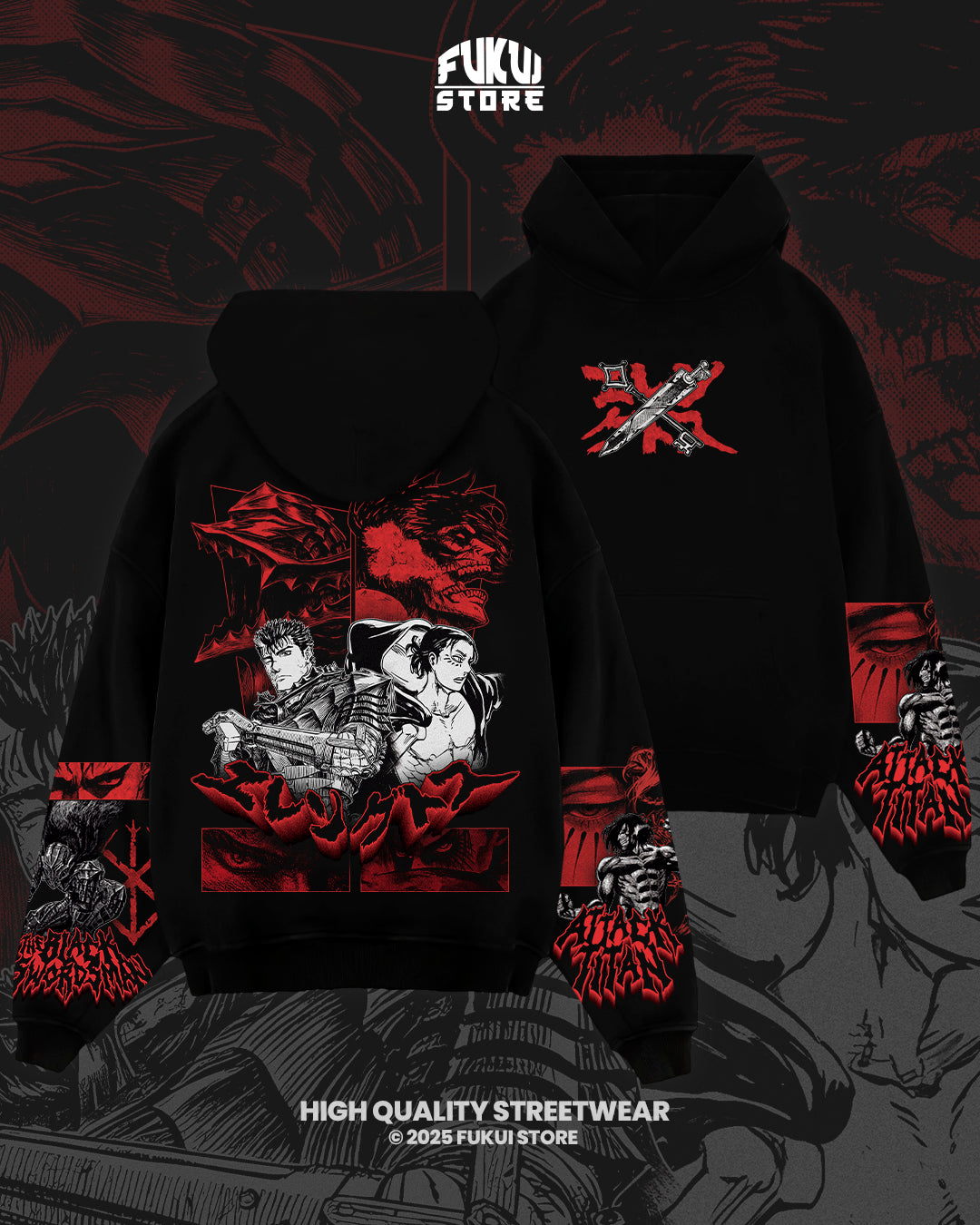 Guts x Eren Yeager – FUKUI STORE